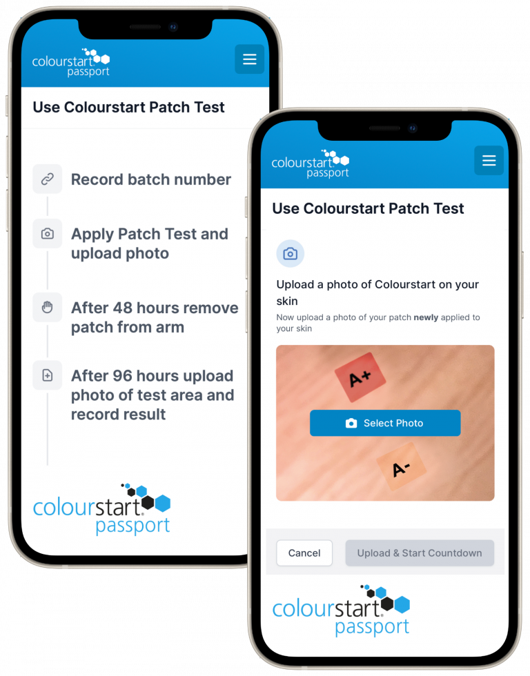 Use Your Colourstart Patch Test – CS.ME